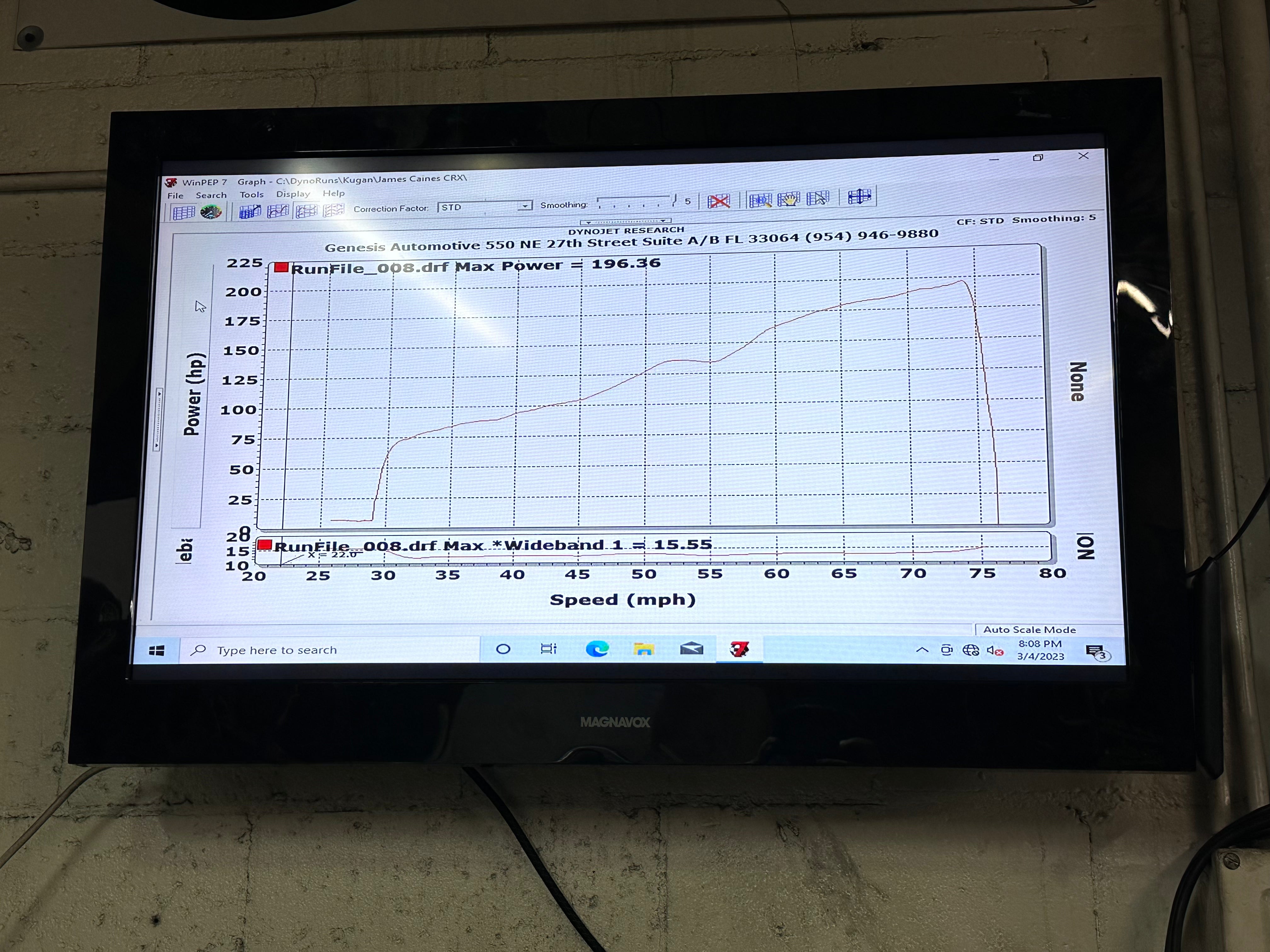 Dyno Tune For Hondata S300 – Kugan Tuning